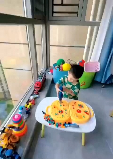 Bộ Đồ Chơi Kỹ Sư Lắp Ráp Cao Cấp Cho Bé Có Khoan Điện Tua Vít Cờ Lê ...