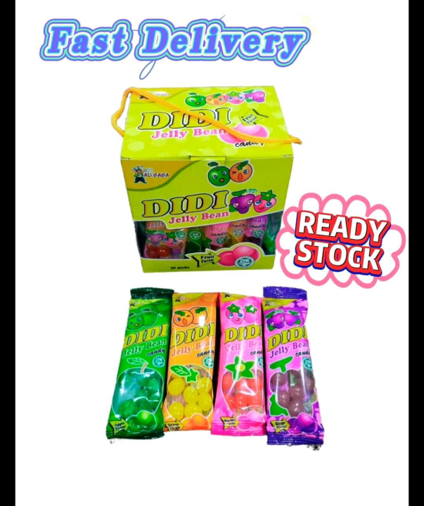 Didi Jelly Bean Fruity Flavour Soft Candy Gummies | Lazada