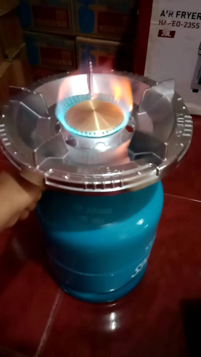 SUPER KALAN SET SHINE BURNER SILVER WITH FREE LPG CONTENT (MAY LAMAN ...