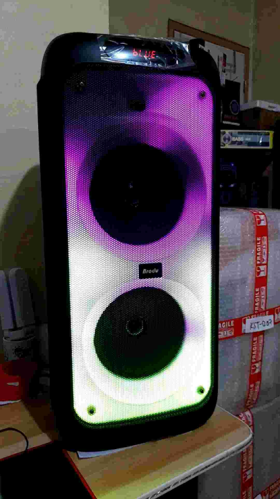 Big Double Size Bluetooth Karaoke Speaker Sound System 4500mAh 32INCH ...