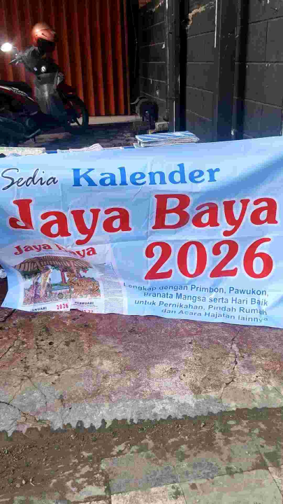 Kalender Jaya Baya 2026 - Terbitan Majalah Jaya Baya dengan Primbon dan ...