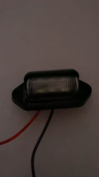 Lampu Led Plat Nomor Universal Motor Mobil Truk Bis 12-24 Volt Nyala ...