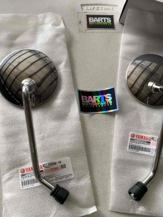 Original Yamaha Classic Chrome Sidemirror for Fazzio, Fino, Basta ...