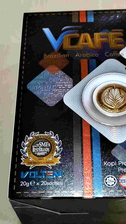 HALAL VOLTEN DR4 VCAFE Premium Brazilian Arabica Coffee / | Lazada