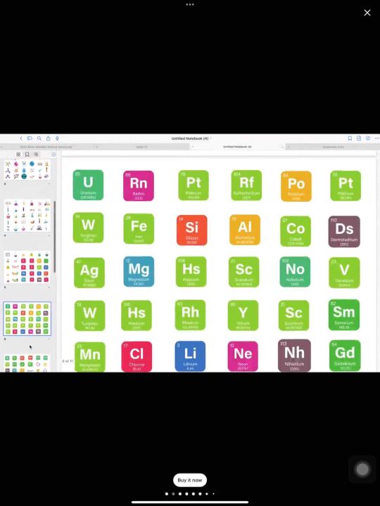 Chemistry & Science Digital Stickers | Hand-Drawn iPad GoodNotes, PNG ...