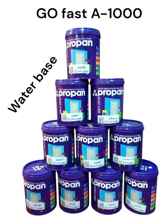 CAT PROPAN GO FAST A - 1000 CAT KAYU -BESI - TEMBOK DENGAN ...