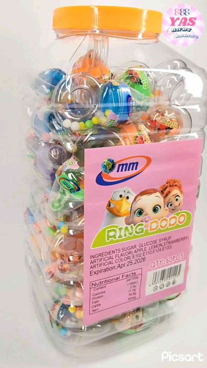60pcs RING DODO CANDY/ loot bag fillers / paninda / giveaways / party ...