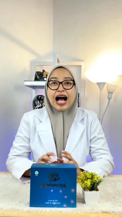 Bestseller Generos Speech Delay Asli 1 Box isi 2 Botol Vitamin Otak ...