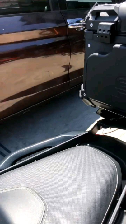 SEC top box 45L with backrest and base plate newest design FREE ...