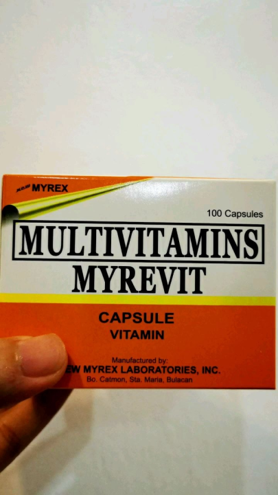 Myrevit Multivitamins Capsule - 100 capsules | Lazada PH