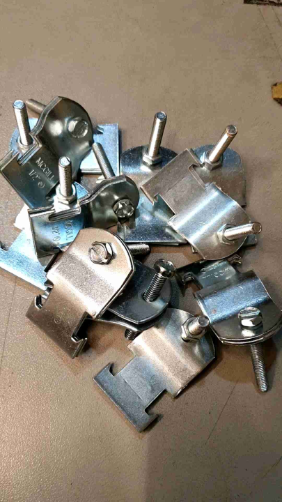 Unistrut Clamp 1/2" High Quality Materials (sold per set) | Lazada PH