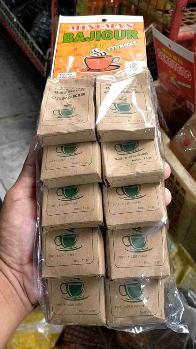 Minuman bajigur - bajigur cap tyungke - bajigur praktis - isi 10 ...