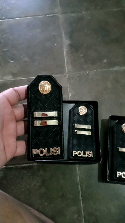 Pangkat PDU Perwira Polri Ipda Iptu Akp Model Akrilik Variasi Lis ...