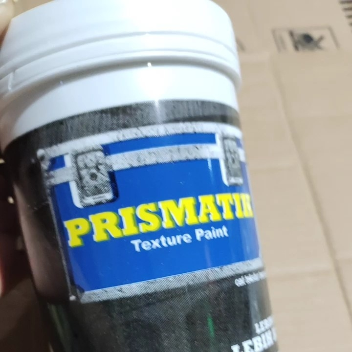 Cat prismatik texture 1,5kg hitam cat box speaker soundsystem | Lazada ...