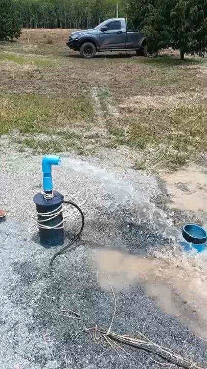 **ปั๊มน้ำบาดาลโซล่าเซลล์ DC 750w 1100w 1500w RIDA solar pump "ใบพัด ...