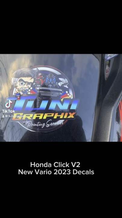 HONDA CLICK 125 V2 NEW VARIO DECAL 2023 | Lazada PH