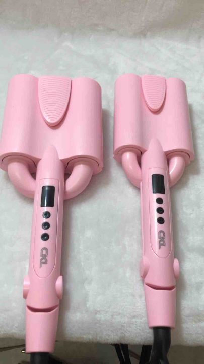 เครื่องหนีบผมลอน CKL- V30 หนีบผมลอนมาม่า ขนาด 26/32 MM เครื่องทำผมลอน ม้วนผมลอน เครื่องลอนผม ...