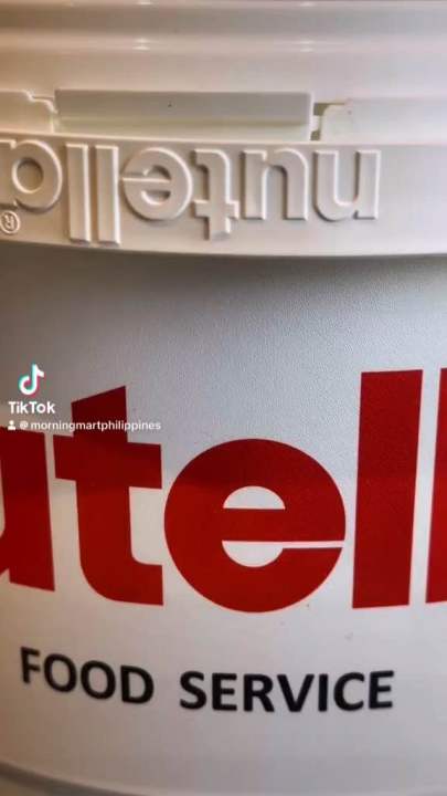 Nutella 3kg Ferrero Hazelnut Spread, Food Service Tub 3KG, The Original ...