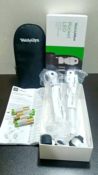 Welch Allyn pocket LED Otoscope / Ophthalmoscope ( Diagnostic Set ...
