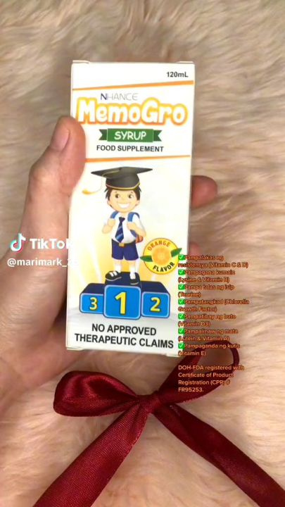 Memogro Multivitamins Syrup for Kids 120ml (100%) Original | Lazada PH