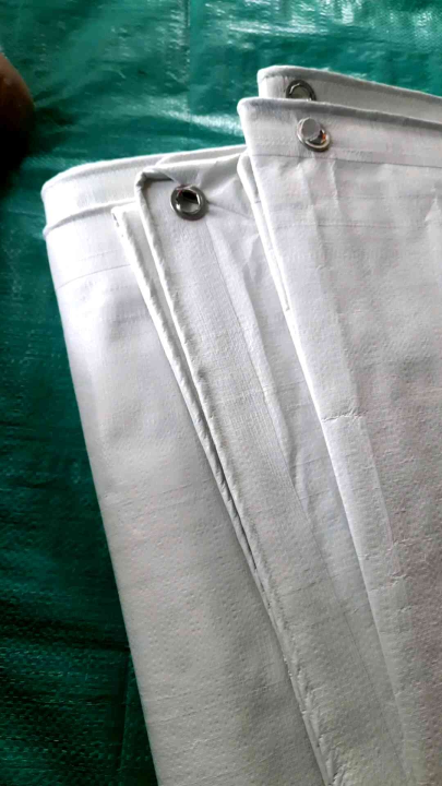 Terpal A12 korea warna putih ukuran 2x3meter 2x4metet waterproof ...