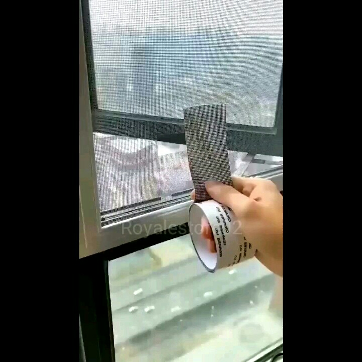 kawat ram nyamuk ventilasi tempel lubang angin jendela meteran | Lazada ...