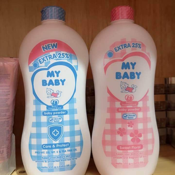 My Baby Powder Bedak Bayi jumbo 325g / Bedak bayi My Baby | Lazada ...