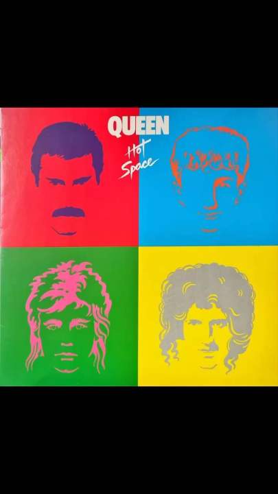 [ แผ่นเสียง Vinyl LP ] Artist : Queen Album :Hot Space Cover : NM Disc ...