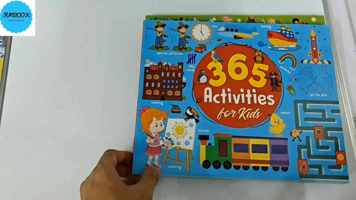 [FUNBOOK] 365 Activities for Kids / Buku Game untuk kanak-kanak | Lazada