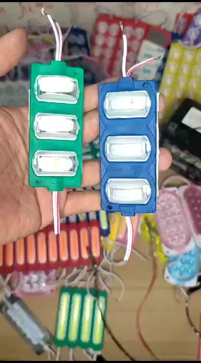 Lampu LED 3 mata roda 24 volt 12 volt LED kolong truk bus mobil motor ...