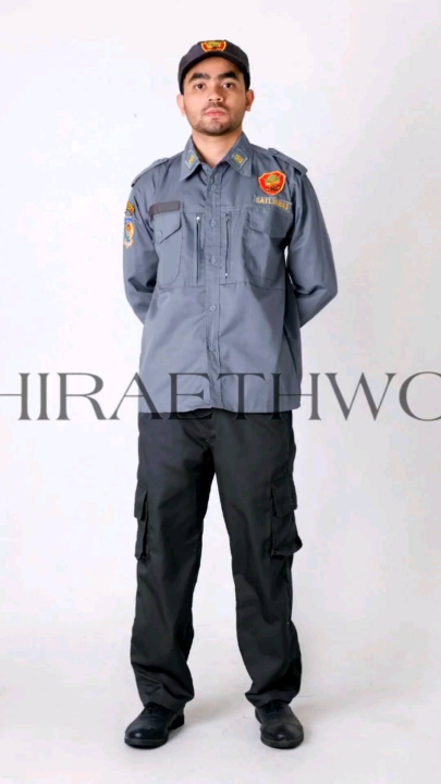 SERAGAM LINMAS TERBARU WARNA ABU ABU STELAN SATLINMAS TERBARU | Lazada ...