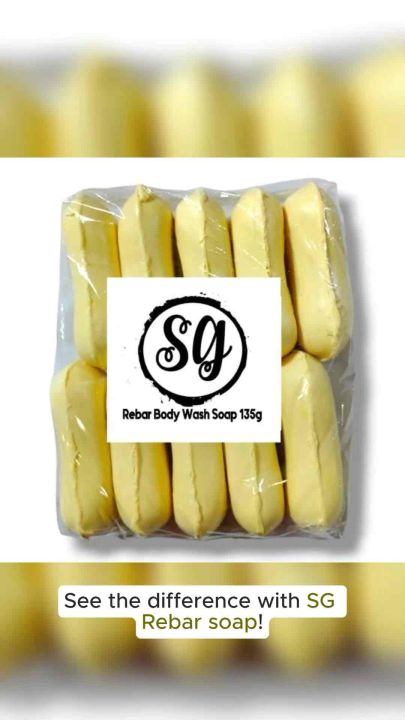 Sg rebar body wash soap 135g 10pcs | Lazada PH