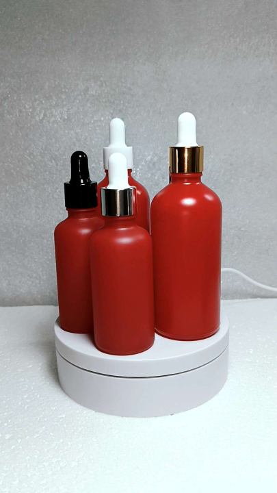 Matte Red Glass Dropper Bottle | Lazada PH