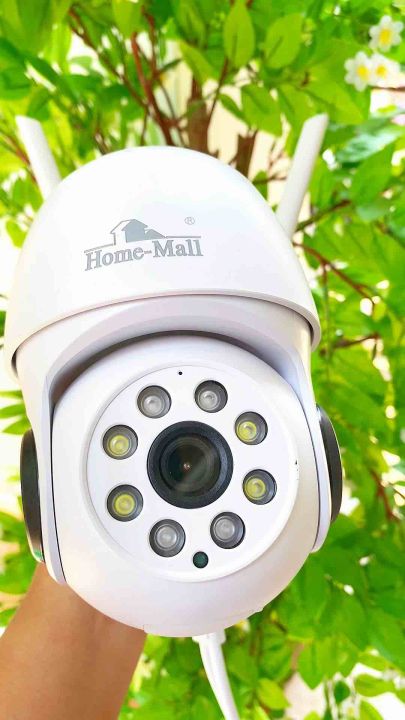 HOMEMALL กล้องวงจรปิดไร้สายรุ่น 4KF6 ภาพสัคมชัด aiหมุนตามการเคลื่อนไหว แชร์กล้องดูพร้อมกันได้ ...
