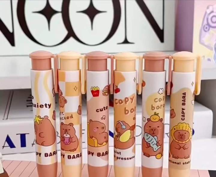 PURPLE ER001 PENGHAPUS PENSIL MEKANIK CAPYBARA / MECHANICAL ERASER ...