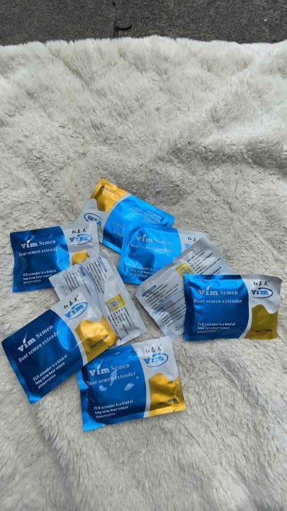 VIM 7-9 days Boar Semen Extender Powder 50g Long term extender pig ...