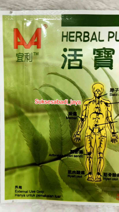 PROMO Original 100% AA HUO PAO TIEH TA FENG SHIN KAO / AA HERBAL ...