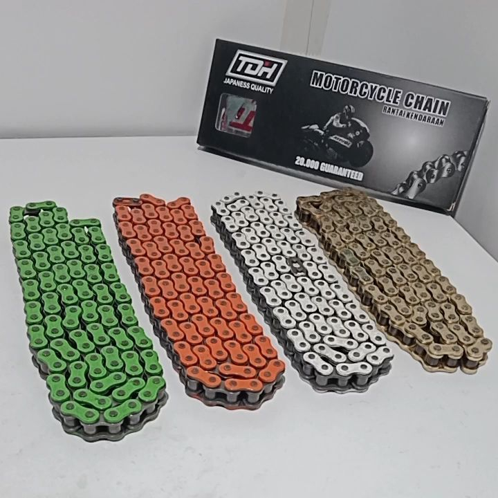 rantai rante motor warna 428H-128L ninja 150 byson cbr 150 verza Vixion ...