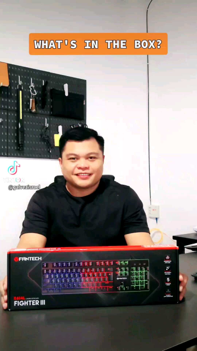 FANTECH K614L FIGHTER III FULL SIZE GAMING KEYBOARD RGB | Lazada PH