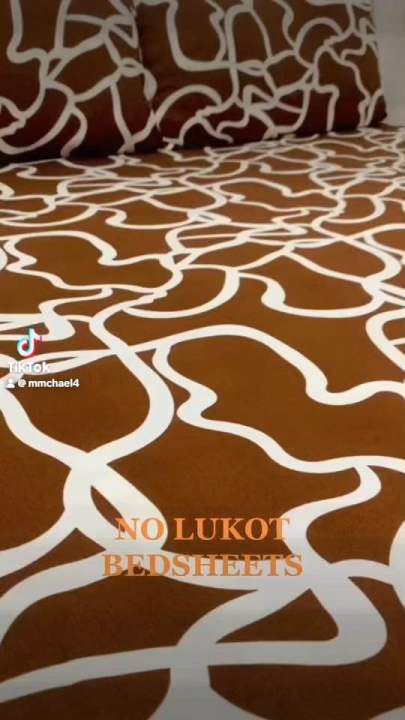 NO LUKOT BEDSHEET ( PLAINS ) | Lazada PH