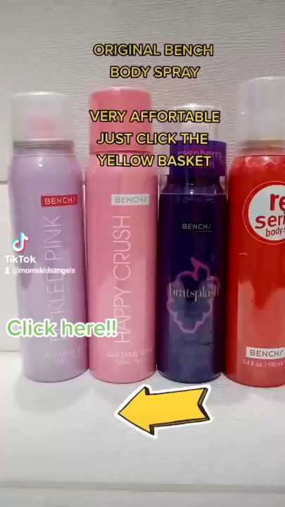 BENCH BODY SPRAY for Women 100ml Perfume | Lazada PH