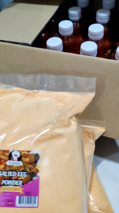 SALTED EGG POWDER BORONG 1 KILOGRAM. SERBUK TELUR MASIN BUAT CORNFLAKES ...