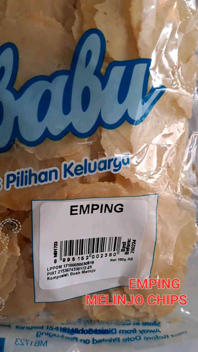 Merbabu Emping 180g Indonesia Melinjo Crackers | Lazada PH