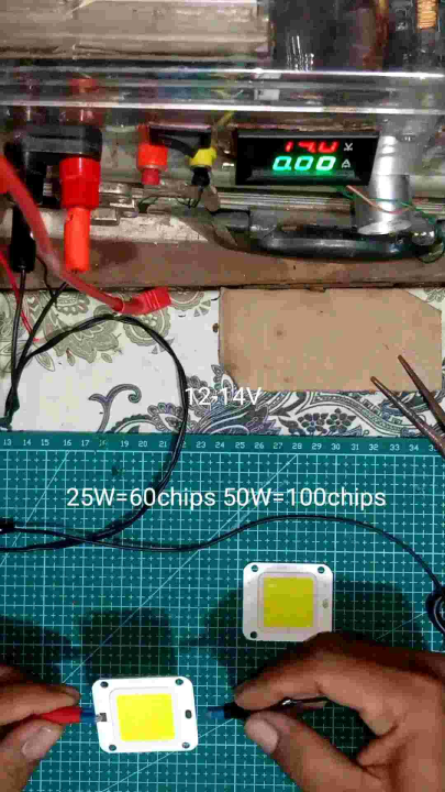 Led 60W 50W 30W 12V -14Vdc hpl chip Generasi Baru pju kobra lampu cob ...