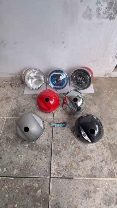 Batok Lampu CB125 CB 125 Ukuran 5,75 inch Hard Chrome Tebal Full Press ...