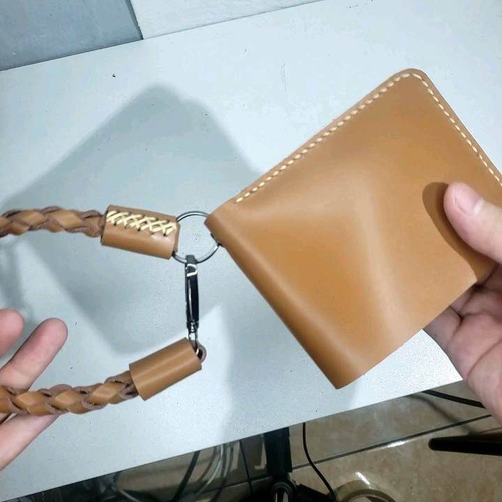 Dompet Safety, Pull Up Full Kulit sulam benang sulam kulit 100%Garut ...