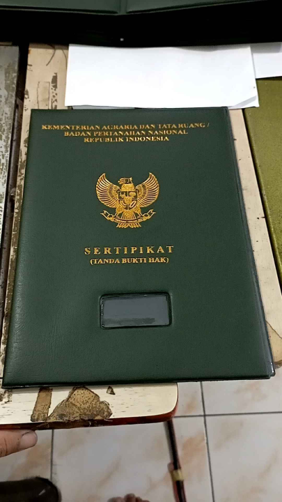 sampul map sertifikat tanah ,sampul sertifikat tanah bpn | Lazada Indonesia
