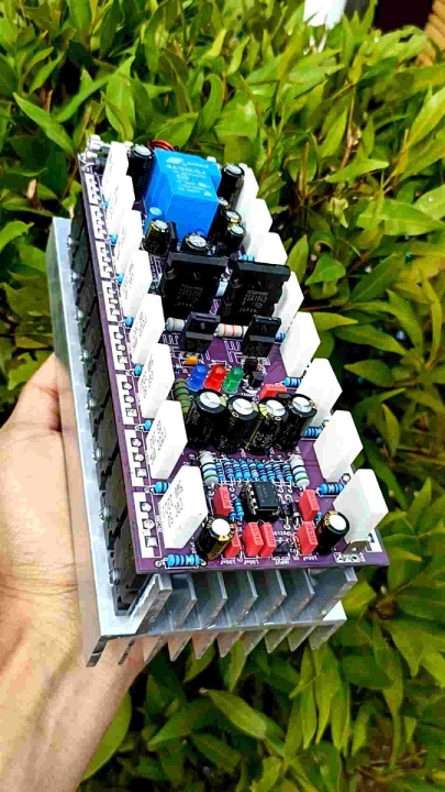 Kit Driver power amplifier Socl 506 2u TEF tinggal colok PSU komponen ...