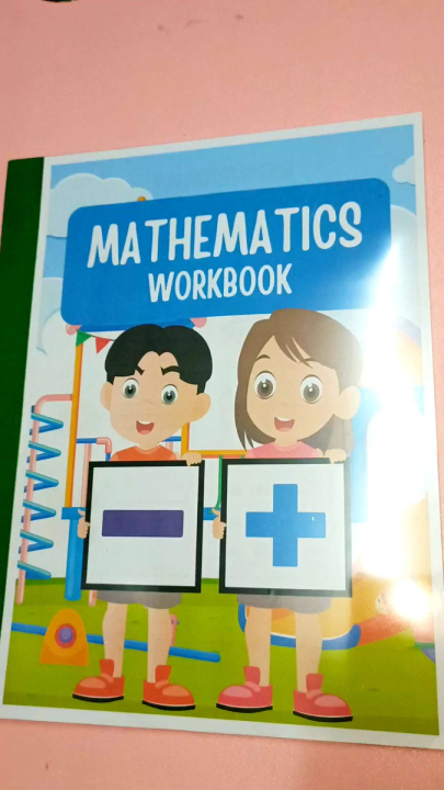 50 pages Mathematics Workbook for Beginners, Kindergarten, Grade 1 ...