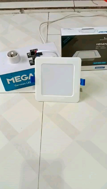 Lampu Downlight Kotak LED megaman | Lazada Indonesia